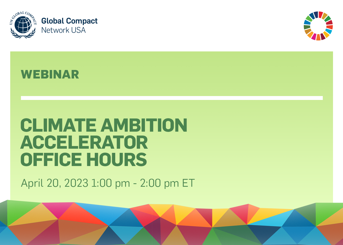 Climate Ambition Accelerator Office Hours